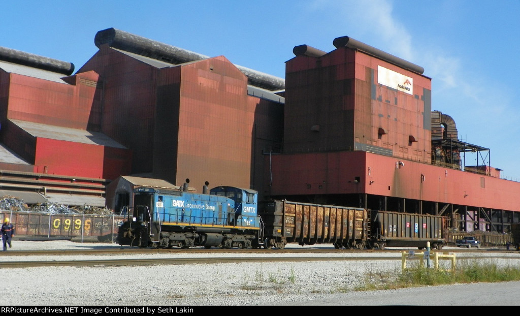 GMTX 115 in the shadows of the Steel Mills